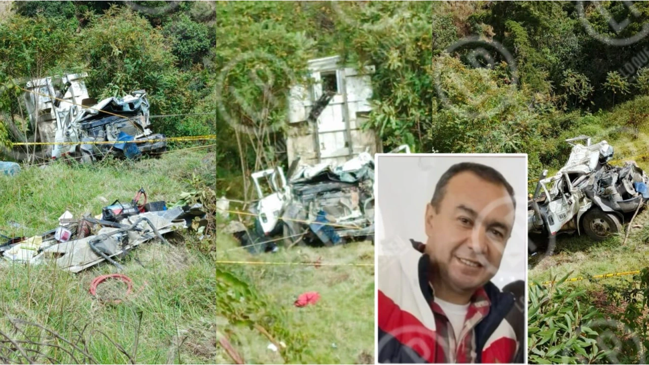 Elisain Portilla el conductor de la volqueta que murió al caer a un ...