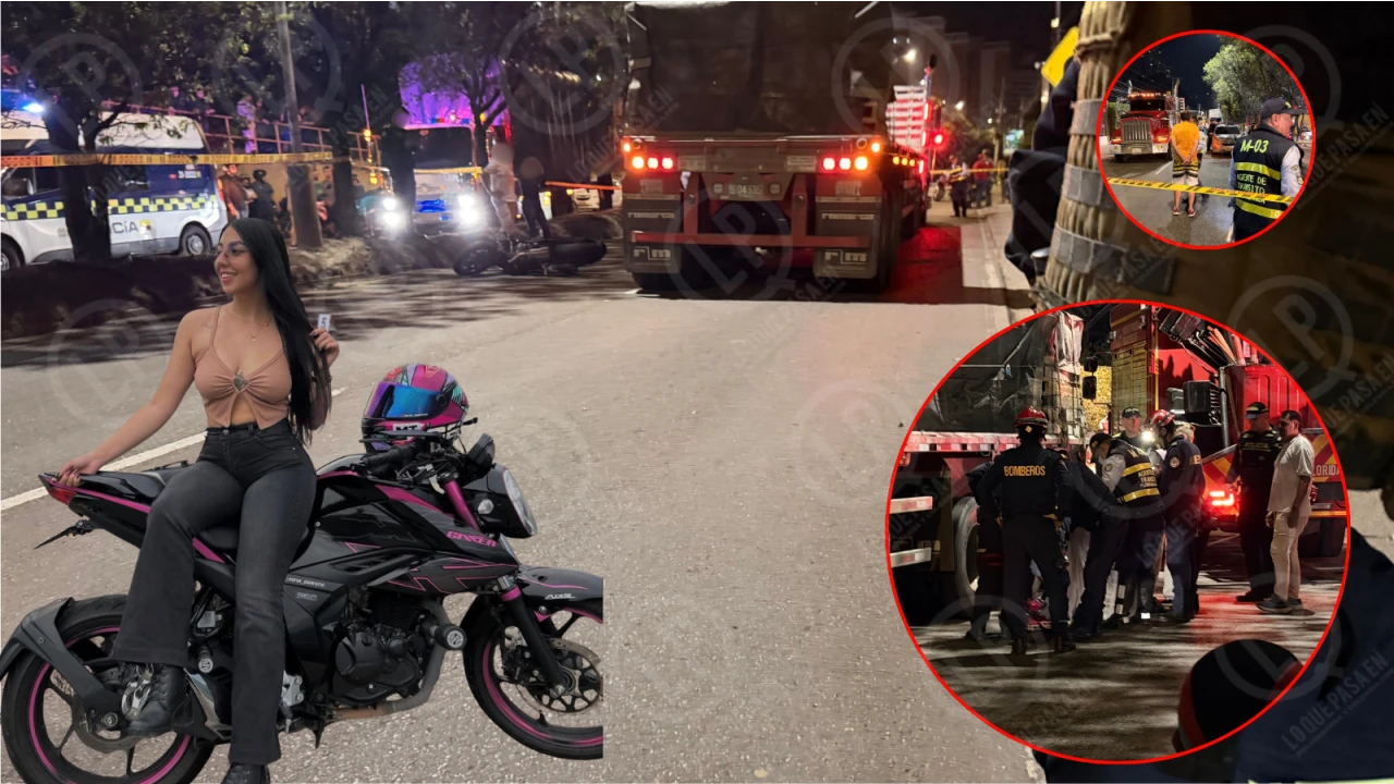 Sofía, motera apasionada murió arrollada por tractocamión en el Anillo Vial - Lo que pasa en ...